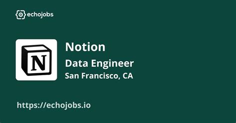 Notion Is Hiring Data Engineer Finance Usd 130k 250k San Francisco