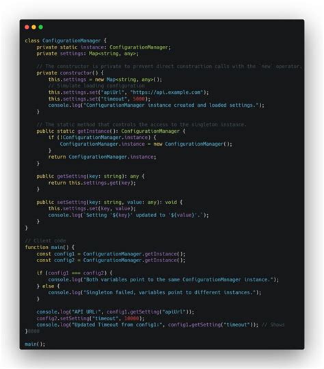 The Singleton Pattern A Single Instance Global Access And When To