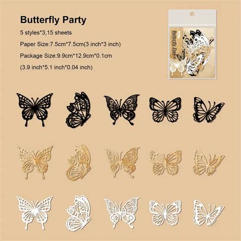 15개의 빈티지 스크랩북 용지 오래된 레이스 스크랩북 소재 나비 리본 시계 하트 오래된 장식 용지 Diy 공 Temu