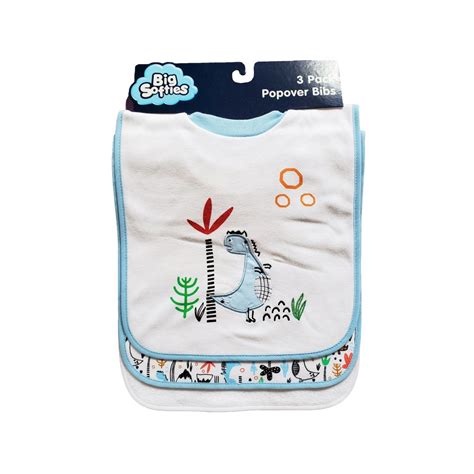 Big Softies 3 Pack Popover Bibs C Stuart Brands