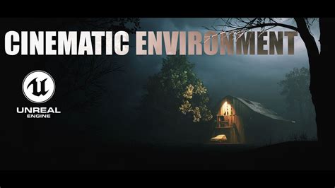 Quickly Create Cinematic Environment Ue5 Beginner Tutorial