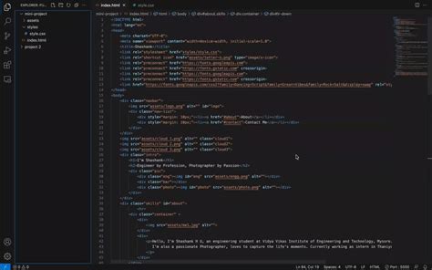 shashank h u on linkedin miniproject1 intern webdevelopment html5 css responsivewebdesign