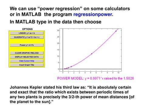 Ppt Power Function Regression Powerpoint Presentation Free Download