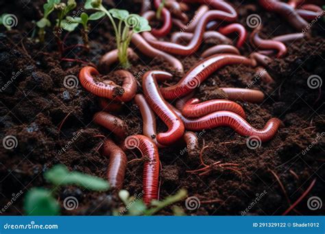 Compost Worms Stock Illustration Illustration Of Wiggler 291329122