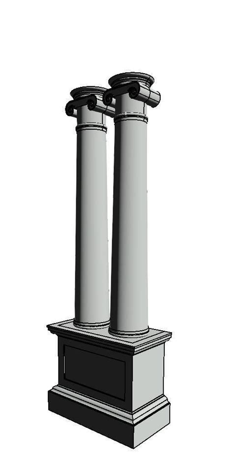 Classic Column Parametric Free 3d Model Cgtrader