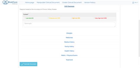 A GUI For Inserting The Test Results To Create A Clinical Document Download Scientific