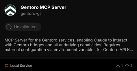 Gentoro Mcp Server Mcp Servers · Lobehub