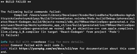 [fixed in 0 71 6 0 70 8 0 69 9] xcode 14 3 14e222b build failed with react native 0 71 5