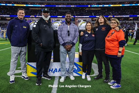 Chargers Acknowledge Their Regional “coaches Of The Year” In Annual