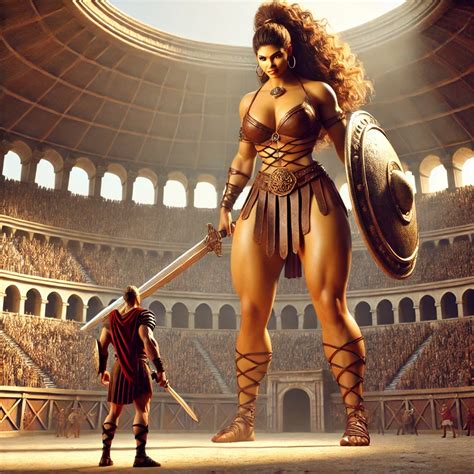 The Giantess Gladiatrix By Giantesscasanova On Deviantart