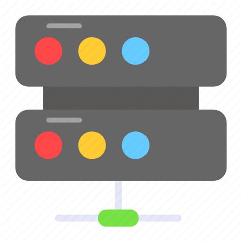 Data Sever Database Datacenter Storage Backup Network Icon Download On Iconfinder