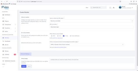 Uptime Monitor Palzin Monitor