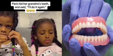 Mom Asks Daughters To Explain Why They Hid Their Grandmas Teeth