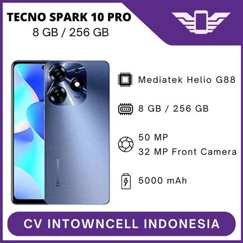 Jual Tecno Spark Pro Gb Garansi Resmi Promo Di Seller Cv Intown Cell Indonesia