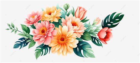 꽃 클립 아트 포도 수확 꽃무늬 배경 Png 일러스트 및 Psd 이미지 무료 다운로드 Pngtree