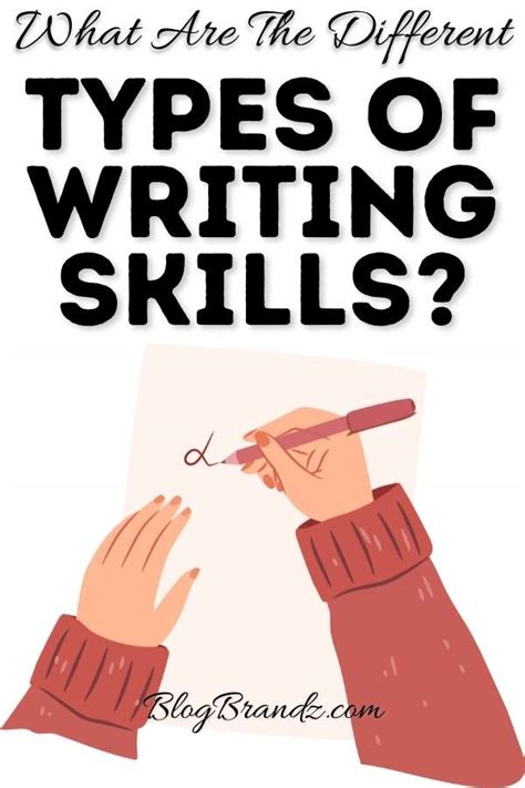 Types Of Writing Skills And How To Learn Them