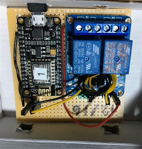 Whiskeytangohotelcom Esp8266 Wifi Garage Door Opener From Any Web Browser