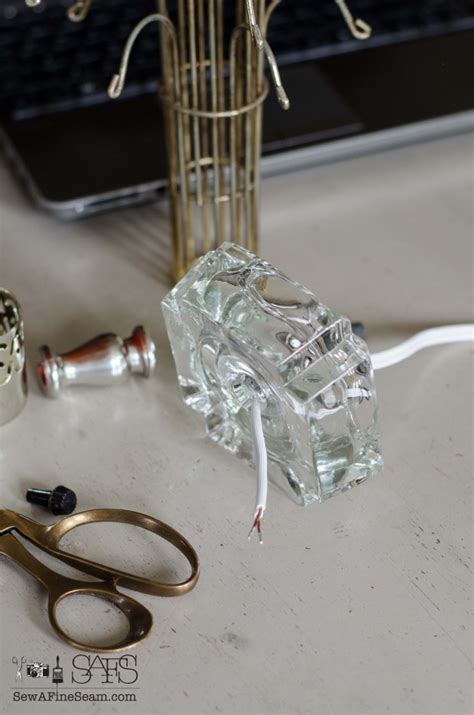 Rewiring A Vintage Lamp Sew A Fine Seam