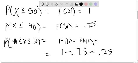 Find These Probabilities Using The Following Graph Of A Continuous