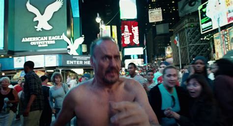 AusCAPS Michael Keaton Shirtless In Birdman Or The Unexpected Virtue