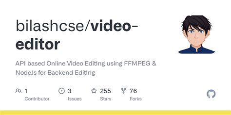Github Bilashcsevideo Editor Api Based Online Video Editing Using
