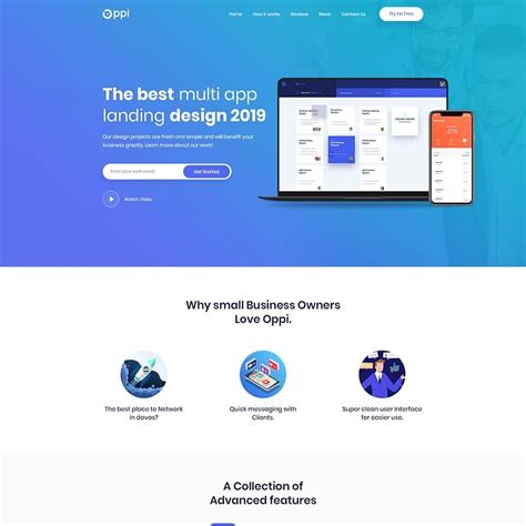 Oppi Multi Niche App Showcase Wordpress Theme Finance App Website Design Wordpress
