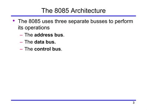 Chapter 2 8085 Microprocessor Architecture And Microcomputer Systems