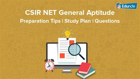 Csir Net General Aptitude Preparation Tips Study Plan And Questions