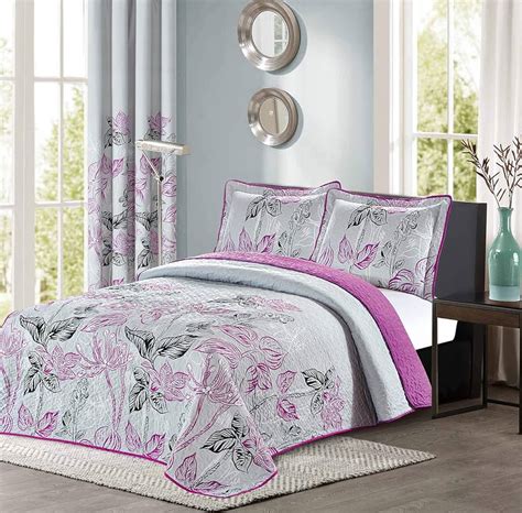 Queen Size Bedspread Purple At George Tarenorerer Blog