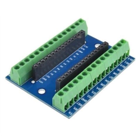 Nano Io Shield V1 O Diy Расширение C клеммами для Arduino Nano — купить в интернет магазине