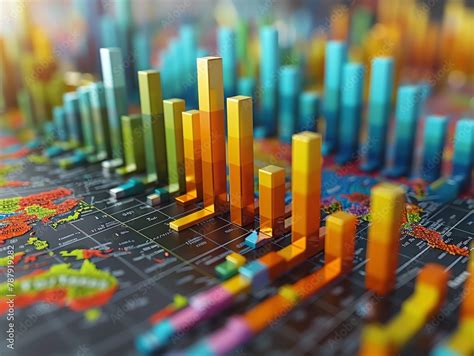 Animated 3d Bar Chart Of Global Trade Statistics Visually Striking And