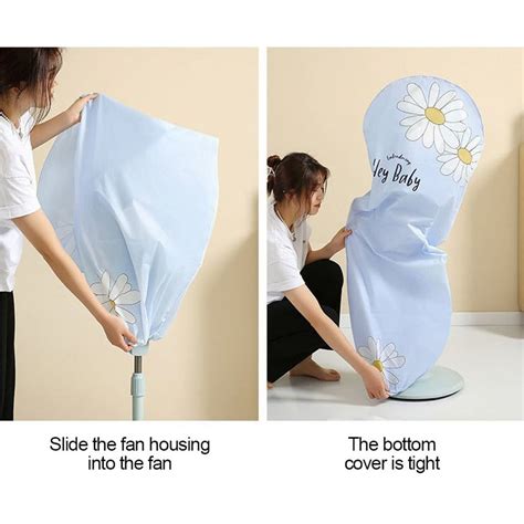 Badu Bg Качествени всеобхватни капаци за прах на вентилатора Защитен капак за стоящи вентилатори