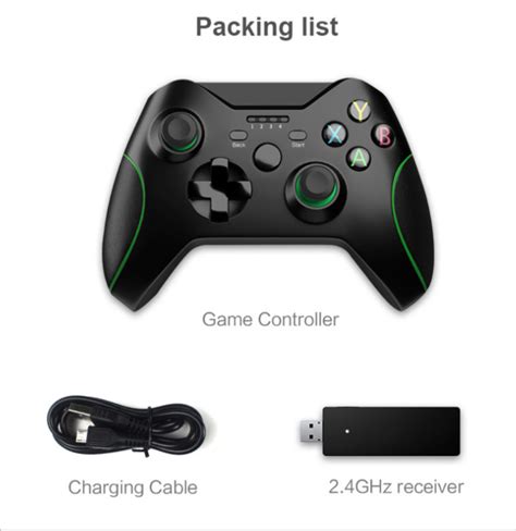 High Quality Wireless Joystick Double Shock Gaming Gamepad Video Game Console Controller For X