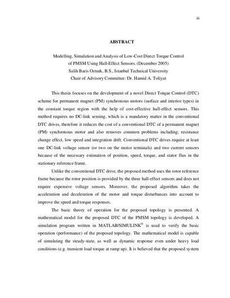 Tamu Thesis Template