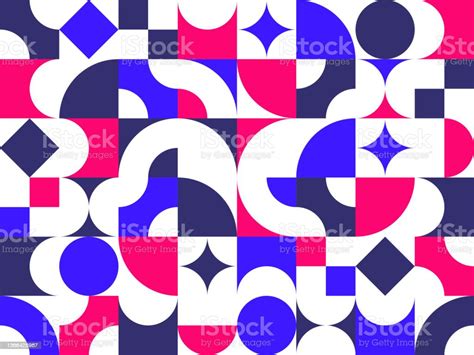 추상 벡터 기하학적 원활한 패턴 색상 간단한 기하학적 요소는 타일 배경 화면 또는 웹 사이트 배경을 반복 복고풍 스타일의 배경 설계 건설 산업에 대한 스톡 벡터 아트 및