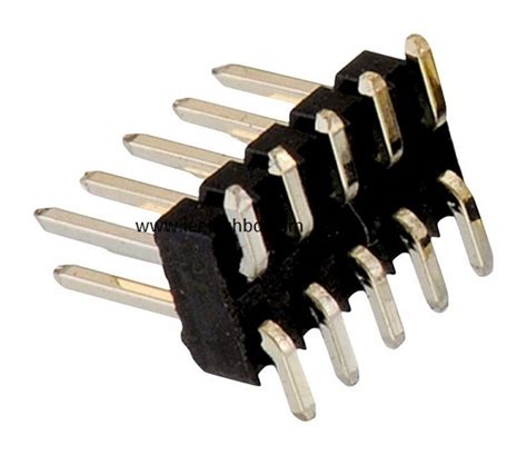 1 27mm Male Header 2x5 10pin Smd Leetechbd