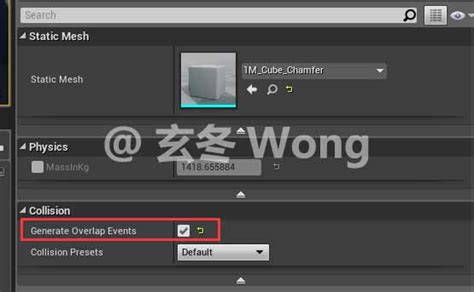 Ue4 Box Collision的overlap事件注册和触发蓝图方式 Ue4 Box Collision的overlap事件注册和触发蓝图方式