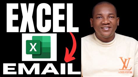 How To Send Excel Spreadsheet File To Email Address Using A Laptop Youtube