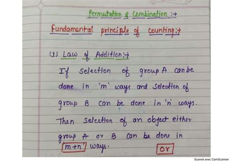 Solution Permutation And Combination Formula List Studypool