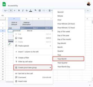 Month Wise Pivot Table In Google Sheets Using Date Column