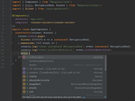 Bug Router Union Type Event Does Not Consist Of All Router Event