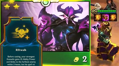 Riftwalker 3 Star Kassadin ⭐⭐⭐ Ft 6 Bastion Tft Set 9 Youtube