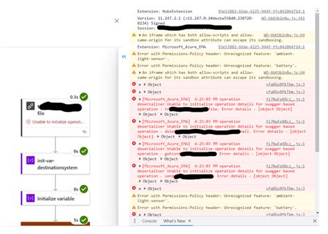 Error When Opening Logic App Run Instance In Different Tab · Issue 3082 · Azurelogicappsux