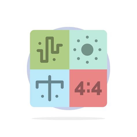 Audio Design Development Engineering Process Abstract Circle Background