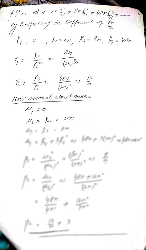 Solution Find The Moment Generating Function Of The Chi Square
