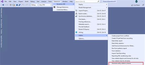 How To Create Entity Relationship Diagram In Dynamics 365 Fo