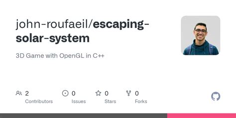 Github John Roufaeil Escaping Solar System D Game With Opengl In C
