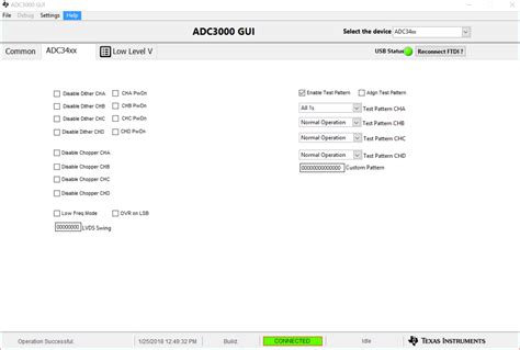 ADC3444 LVDS Serial Interface Errors Data Converters Forum Data Converters TI E2E