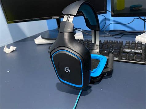 Logitech G430 Headset Video Gaming Gaming Accessories Virtual Reality On Carousell