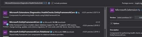 Health Check Entity Framework Database In Aspnet Core Thecodebuzz
